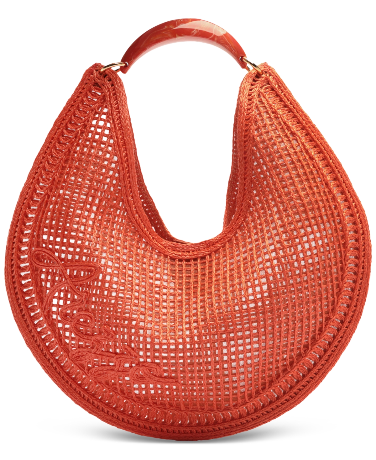 Click here for Arezzo Isla Medium Snap-Button Shoulder Bag - Oran... prices