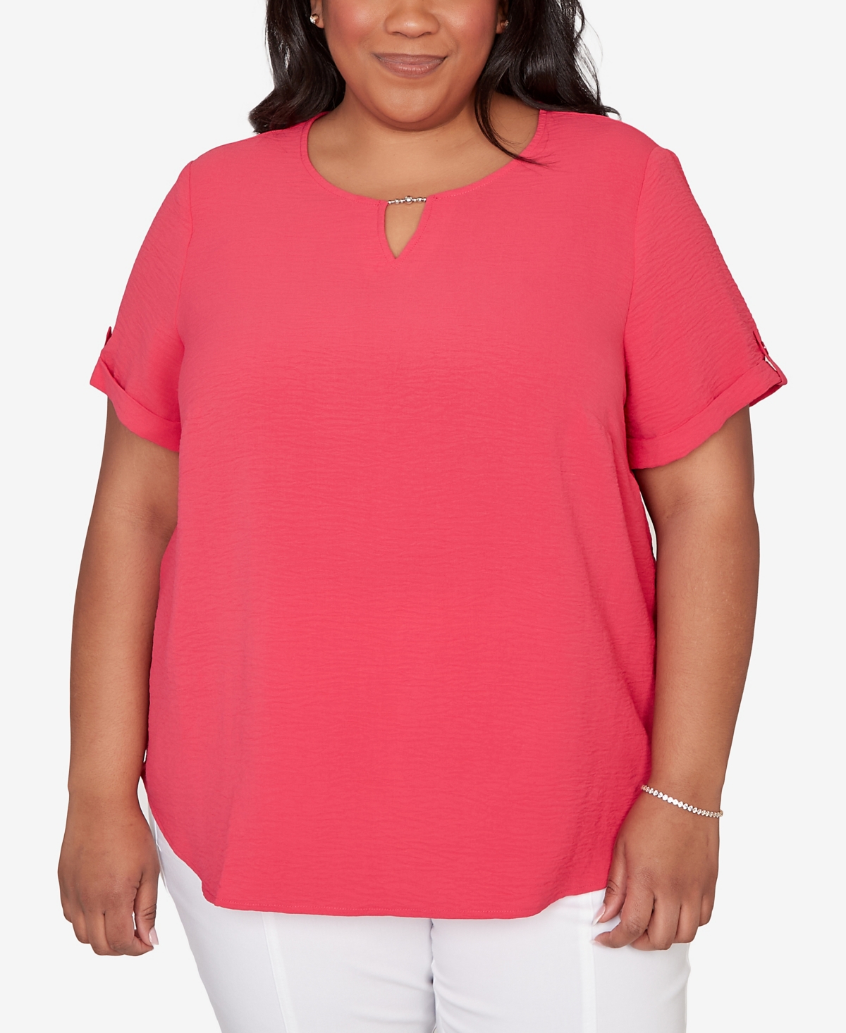Click here for Alfred Dunner Plus Size The Royal Treatment Solid... prices
