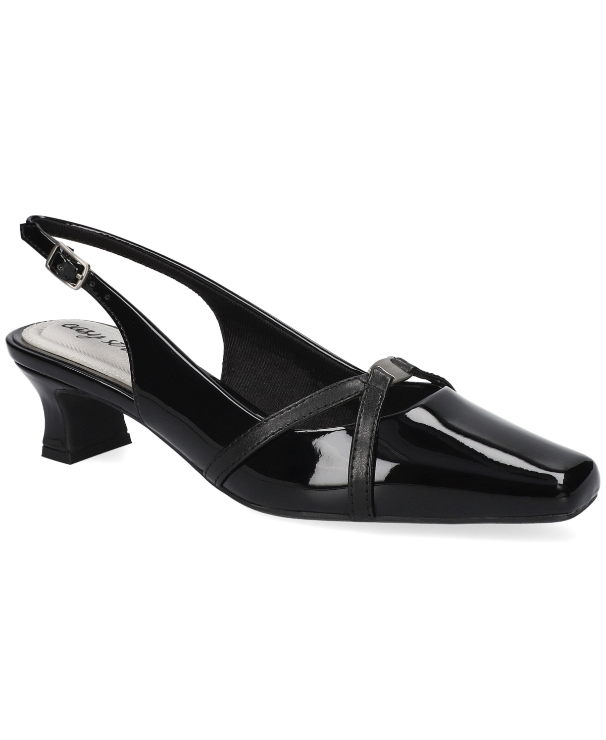 Click here for Easy Street Womens Ridley Snip Toe Pumps - Black P... prices