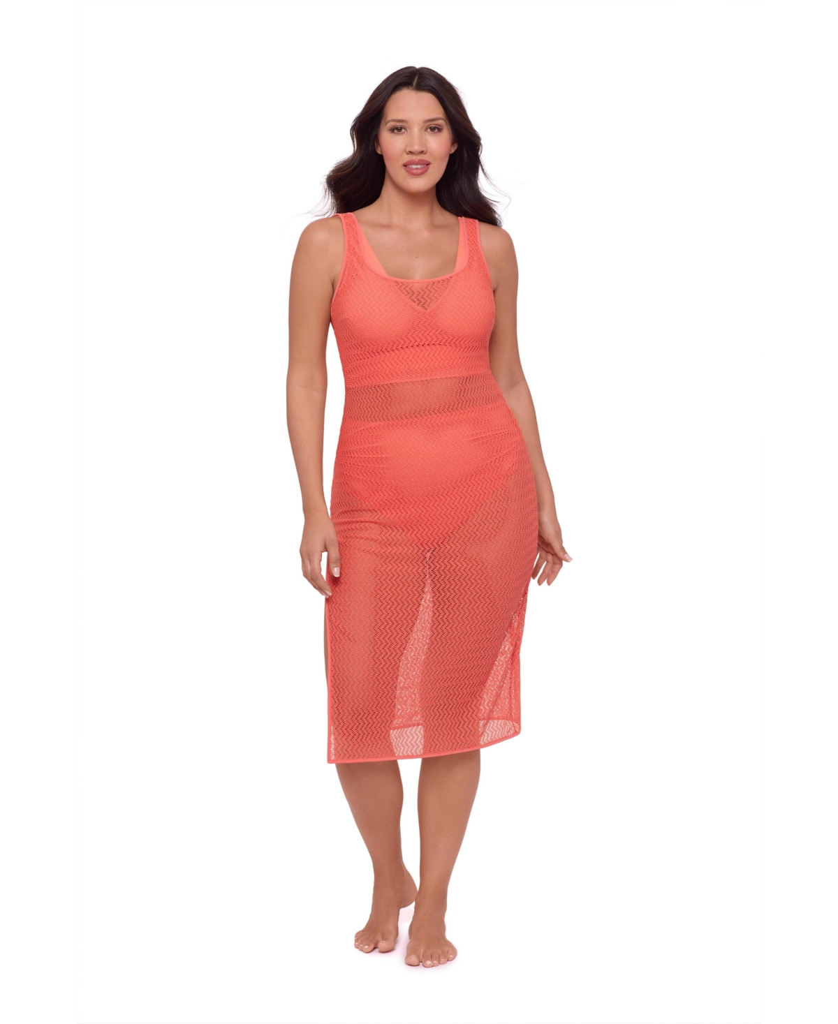 Click here for S3 Apparel Womens S3 Front Slit Crochet Swimsuit C... prices