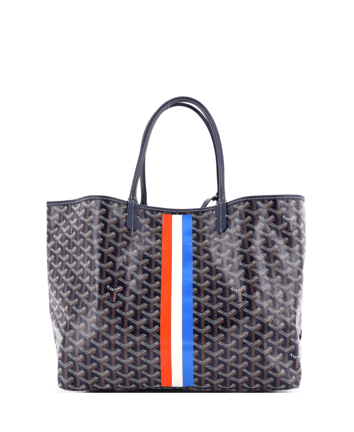Click here for Pre-Owned Goyard Pm Saint Louis Tote Coated Canvas... prices