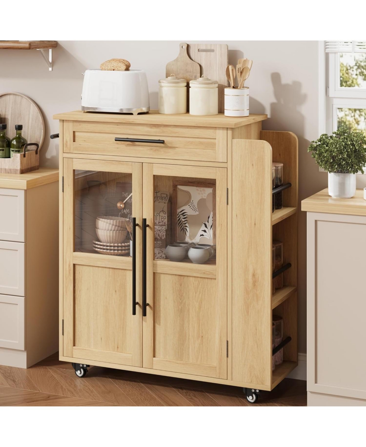 Click here for gaomon Mobile Kitchen Island Cart With Storage- 36... prices