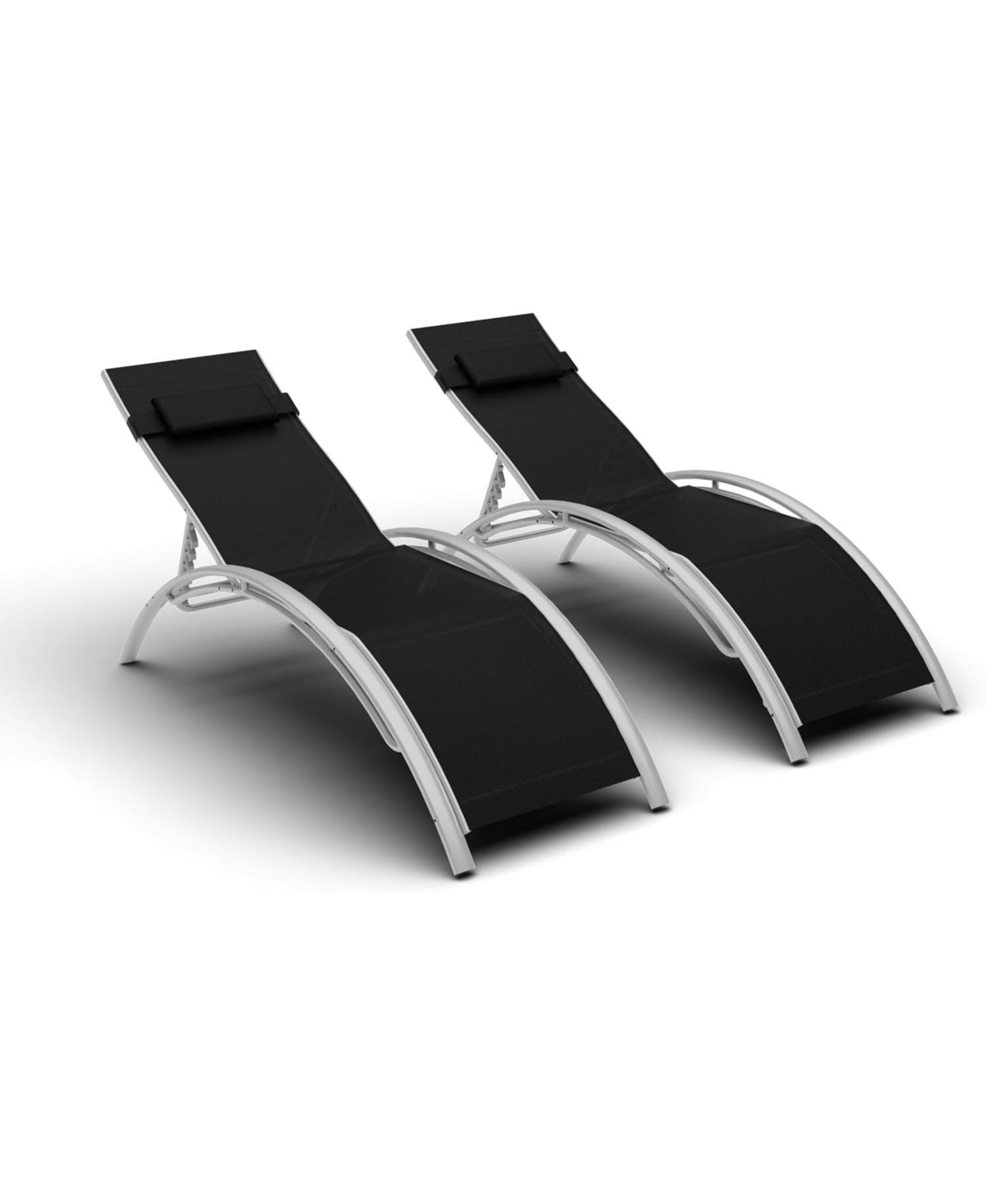 Click here for gaomon Couple of Heavy-Duty Patio Chaise Lounge Ch... prices