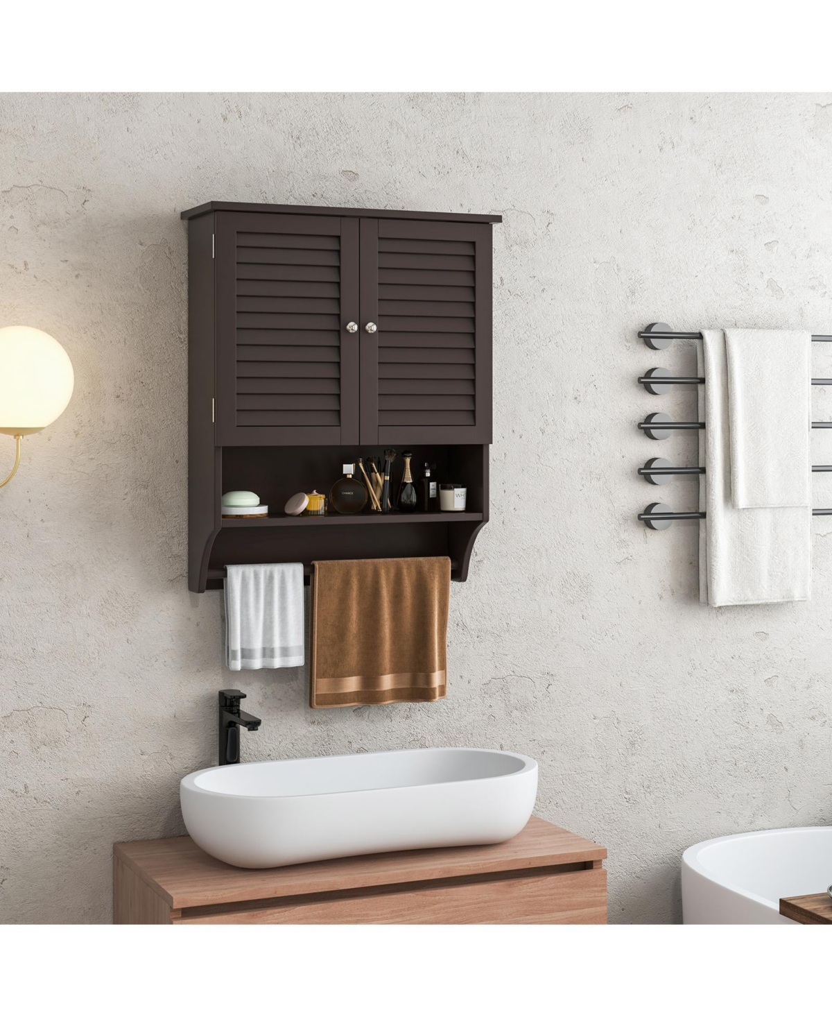 Click here for sumyeg 2-Door Wall Mounted Bathroom Medicine Cabin... prices