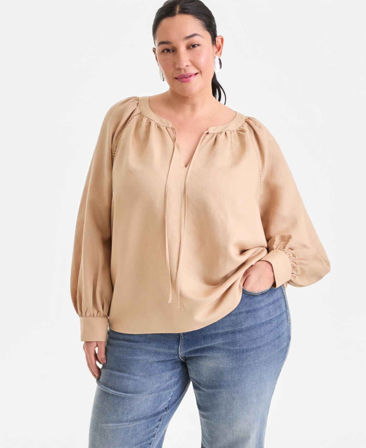 Click here for I.n.c. International Concepts Plus Size Bubble-Sle... prices