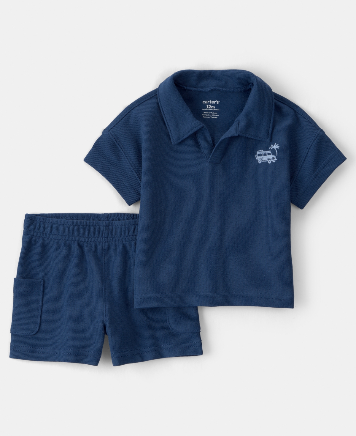 Click here for Carters Baby Boys Car Top and Shorts  2-Piece Set... prices