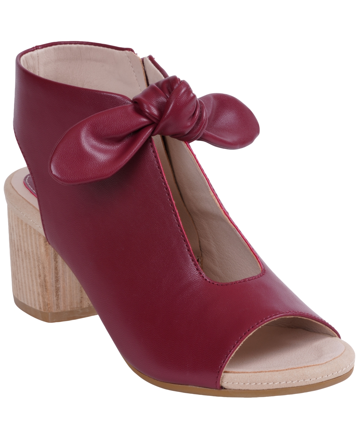 Click here for Gc Shoes Womens Kimora Knot Detail Block Heel Dres... prices