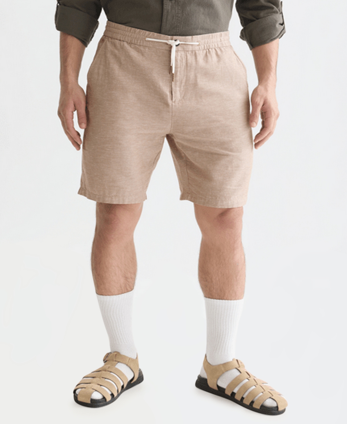 Click here for Scotch & Soda Mens Regular-Fit Chino Shorts - Amph... prices