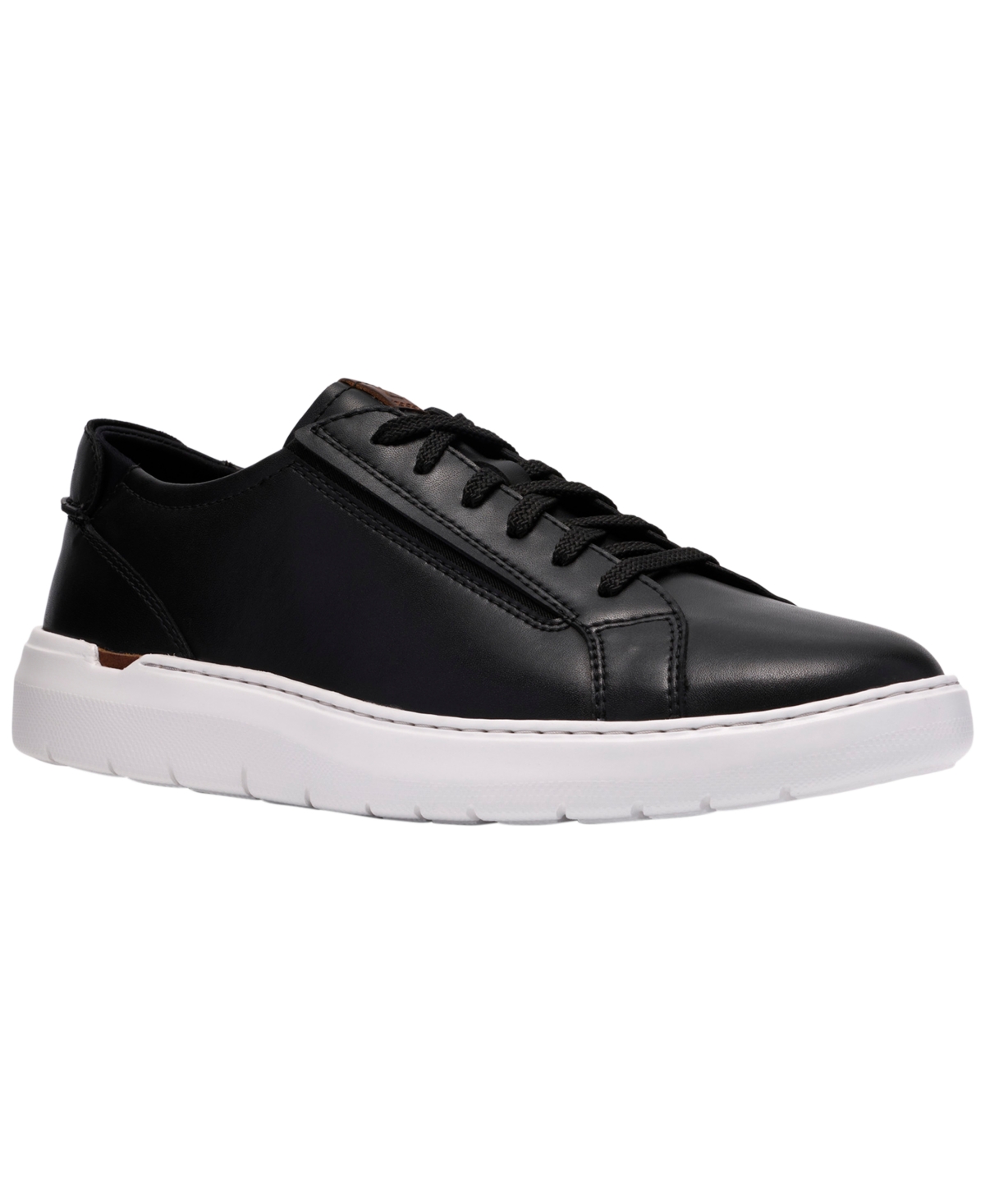Click here for Clarks Mens Flexwell Lace-Up Sneakers - Black prices