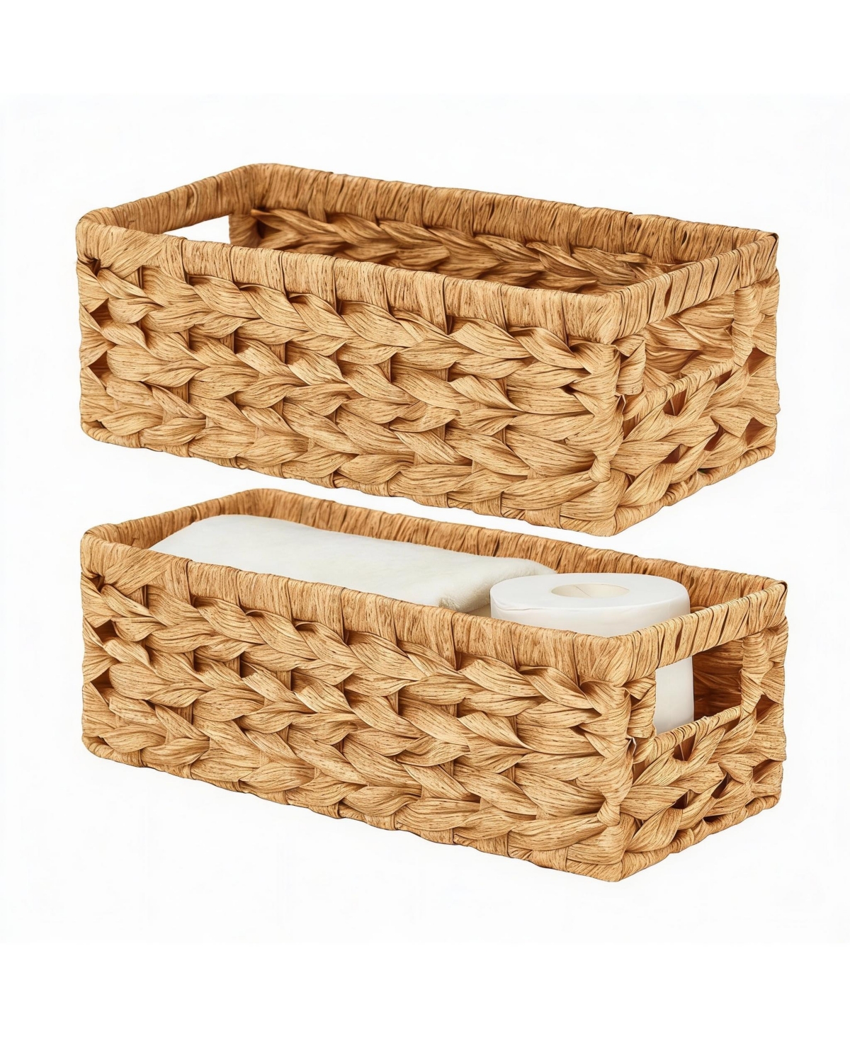 Click here for Yigii Handwoven Black Paper Rope Storage Baskets w... prices