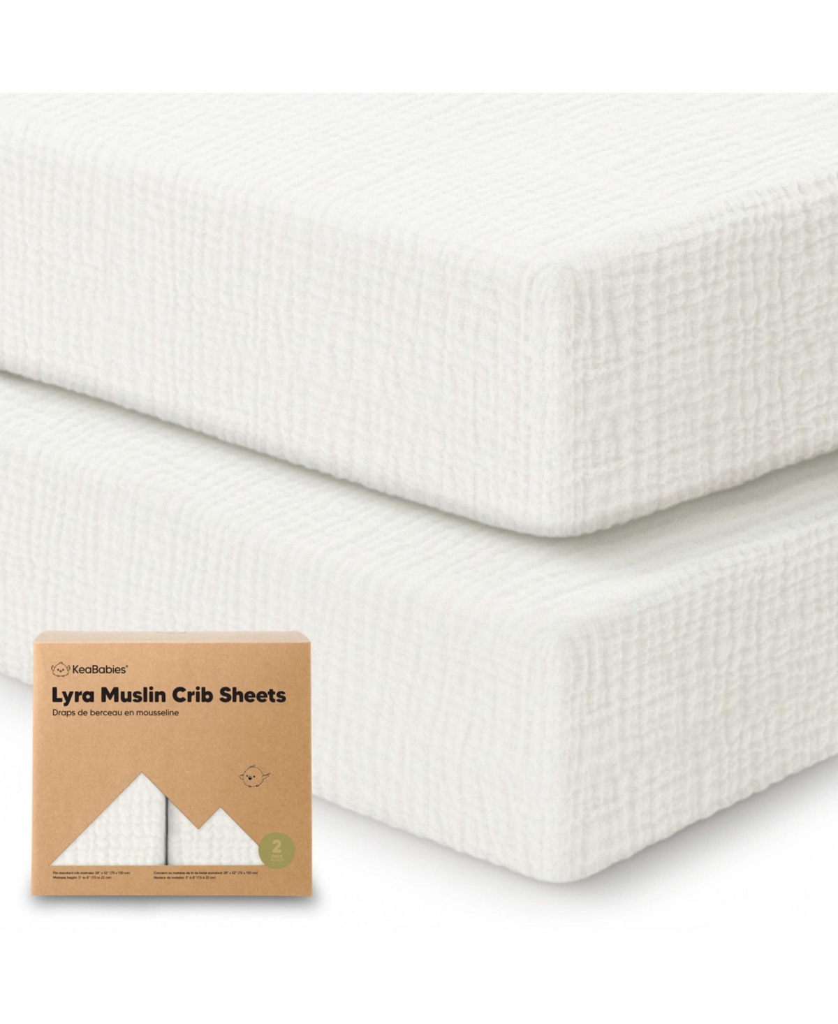 Click here for KeaBabies Lyra Muslin Crib Sheets for Boys  Girls... prices