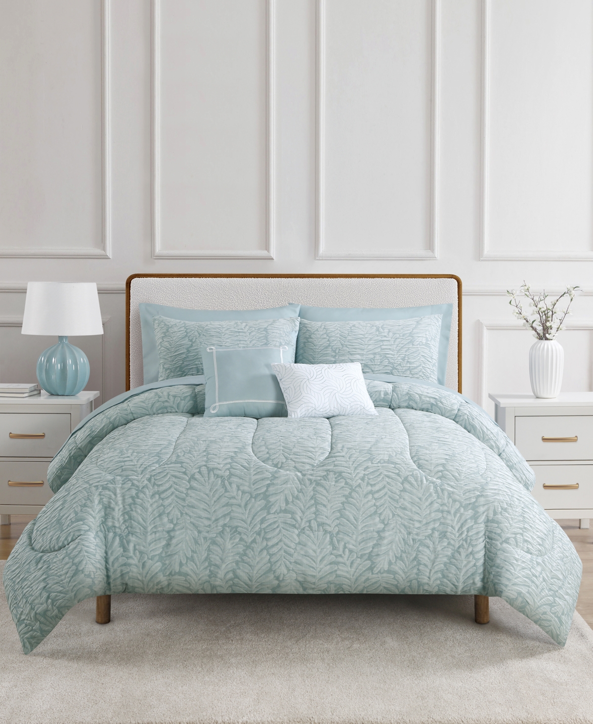 Click here for Enchante Accessories 9-Pc. Reversible Jacquard Mic... prices