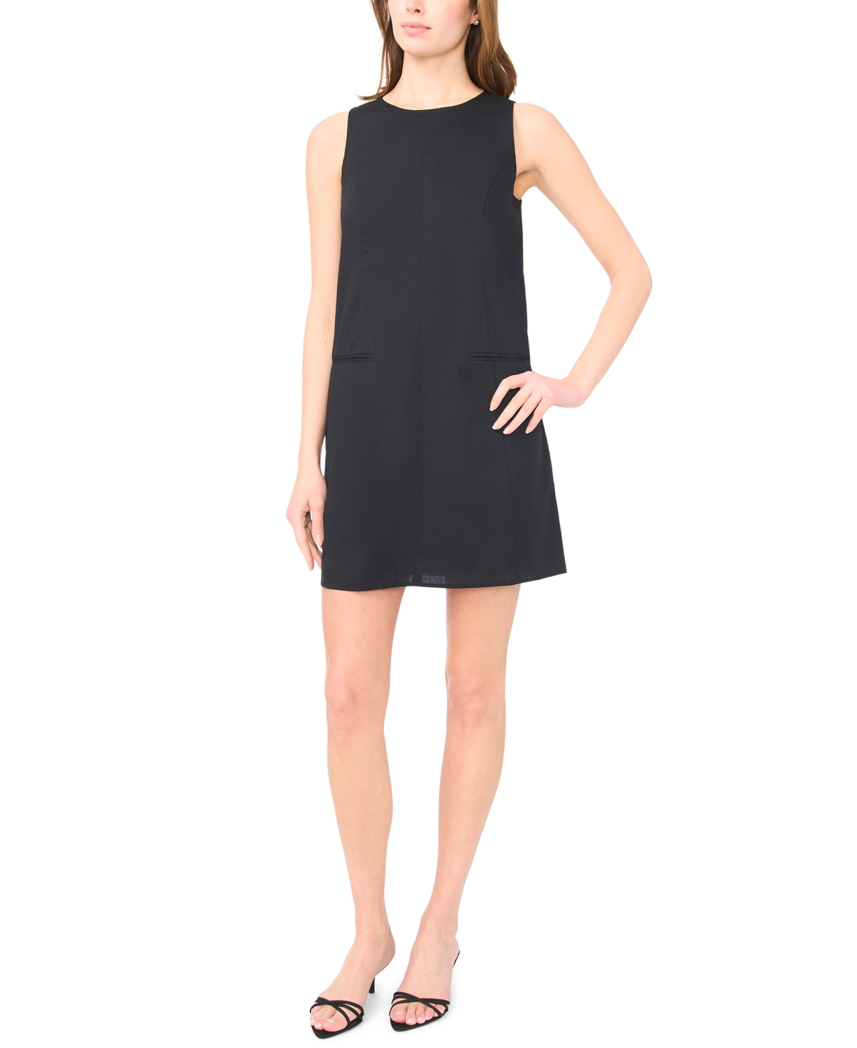 Click here for Msk Womens Keyhole Sleeveless Shift Dress - Rich B... prices