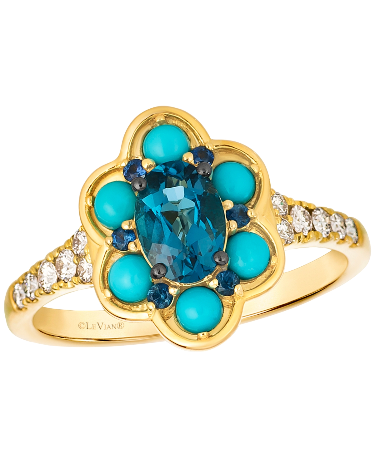 Click here for Le Vian London Blue Topaz (3/4 ct. t.w.)  Sapphire... prices