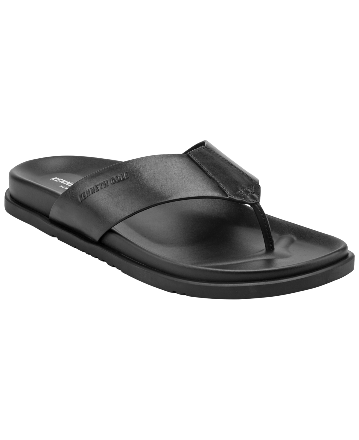 Click here for Kenneth Cole New York Mens Worly Thong Sandals - B... prices