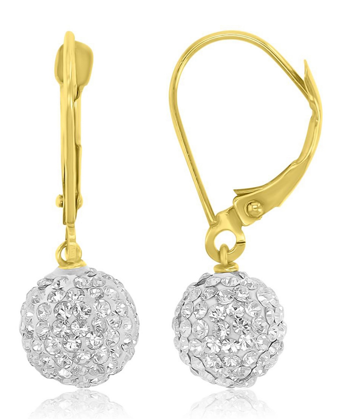 Click here for Macys Swarovski Crystal Fireball Stud Earrings in... prices