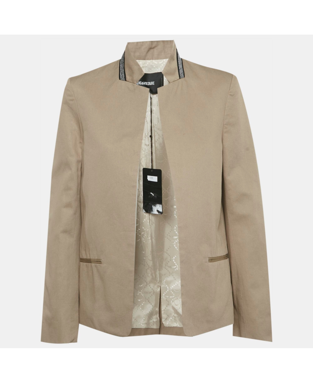 Click here for Pre-Owned Zadig & Voltaire Womens Beige Gabardine... prices