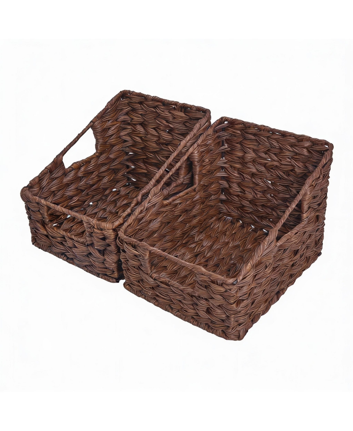 Click here for Yigii Handmade Trapezoid Wicker Baskets with Handl... prices