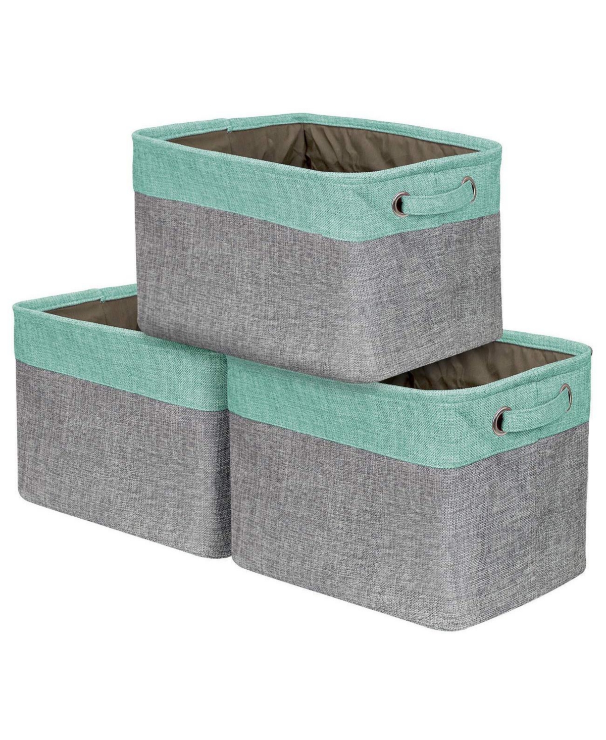 Click here for Sorbus 3 Pack Large Sturdy Foldable Fabric Storage... prices