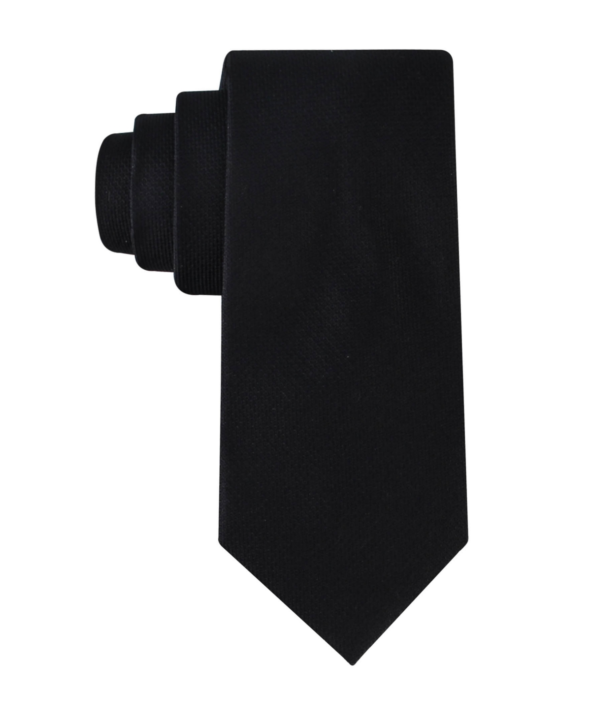 Click here for Calvin Klein Mens Solid Silk Classic Tie - Black prices