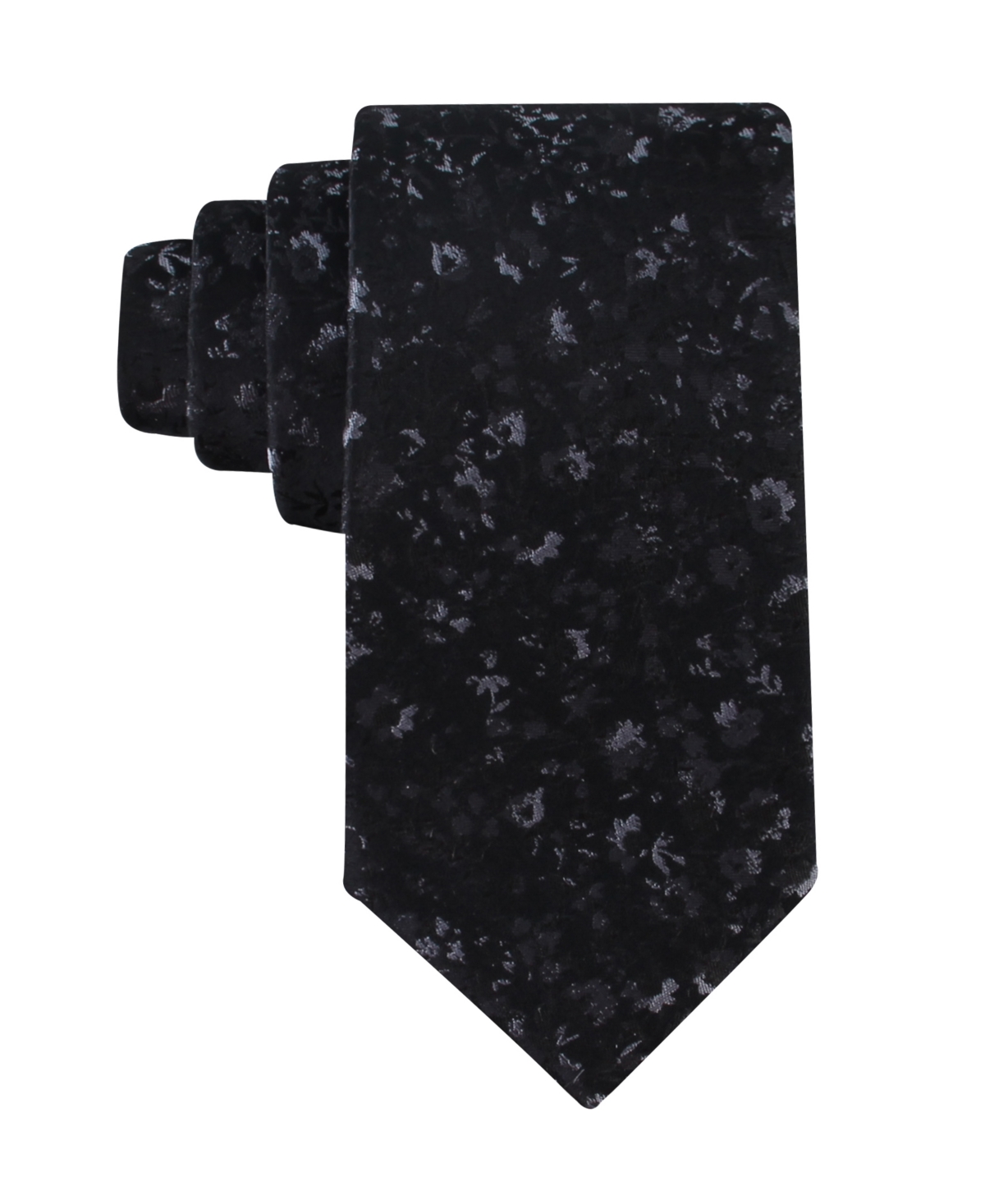 Click here for Calvin Klein Mens Silk Floral Tie - Black prices