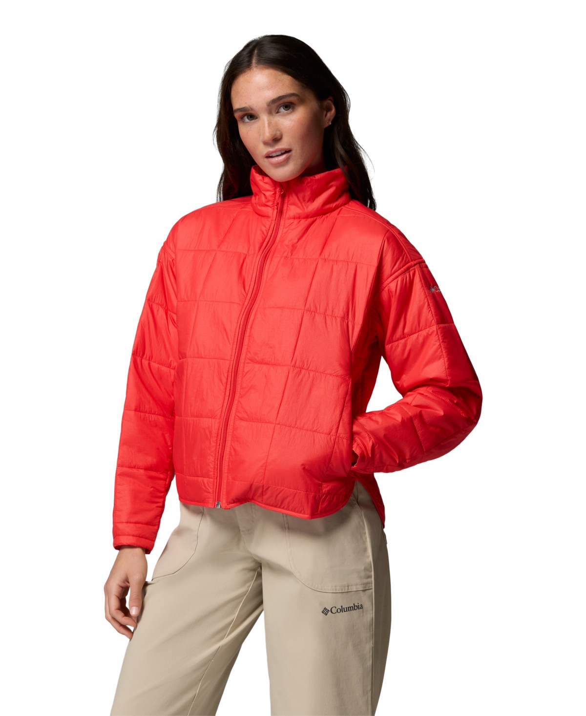 Click here for Columbia Womens Sienna Hill Quilted Jacket - Poppy... prices