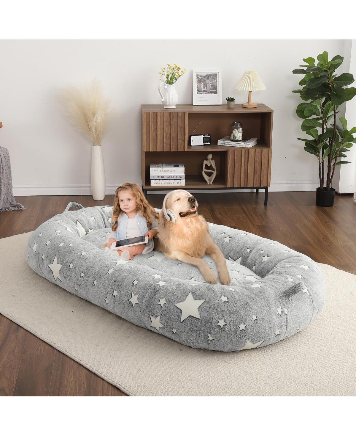 Click here for Gaomon Human-Sized Dog Bed for Adults  71"x43... prices