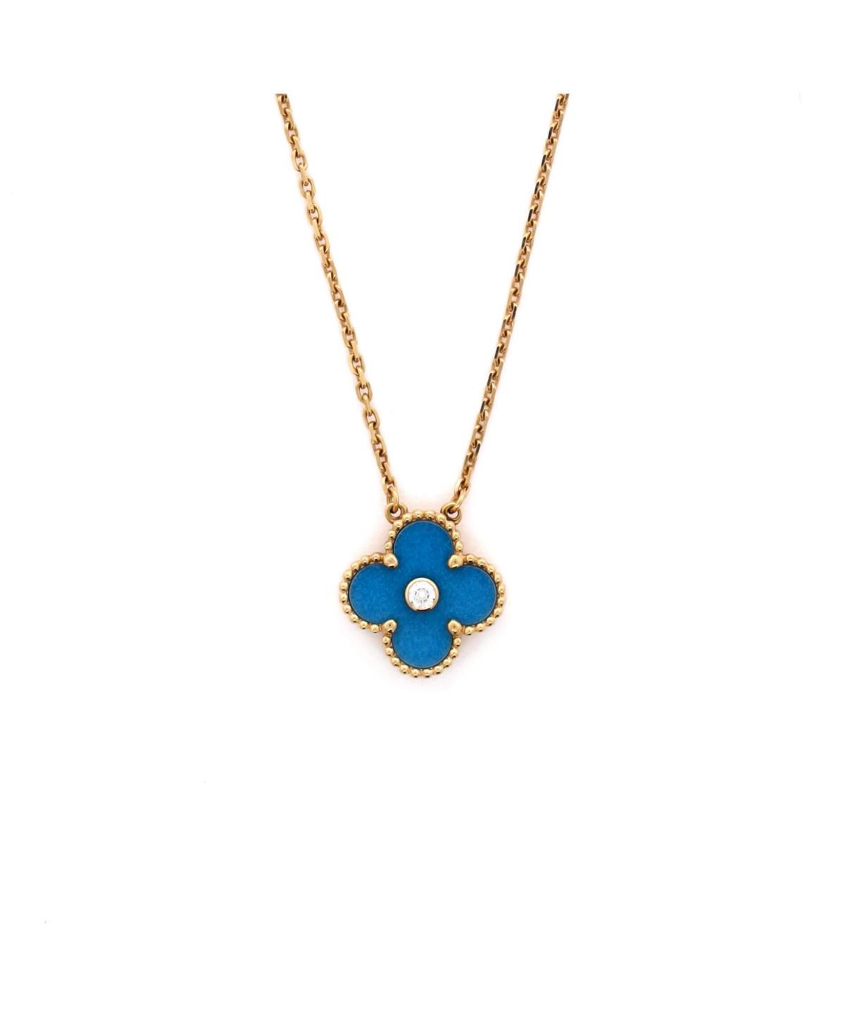 Click here for Pre-Owned Van Cleef & Arpels Vintage Alhambra Pend... prices