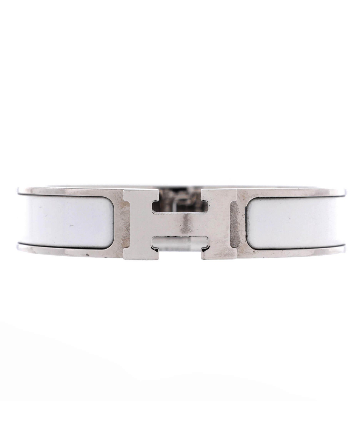 Click here for Pre-Owned HERMES Clic H Bracelet - Enamel prices