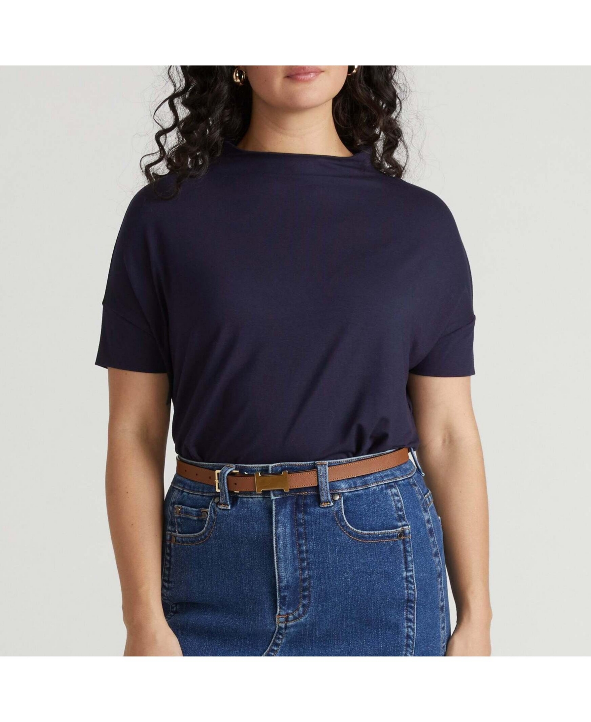 Click here for Universal Standard Plus Size Petra Liquid Jersey T... prices