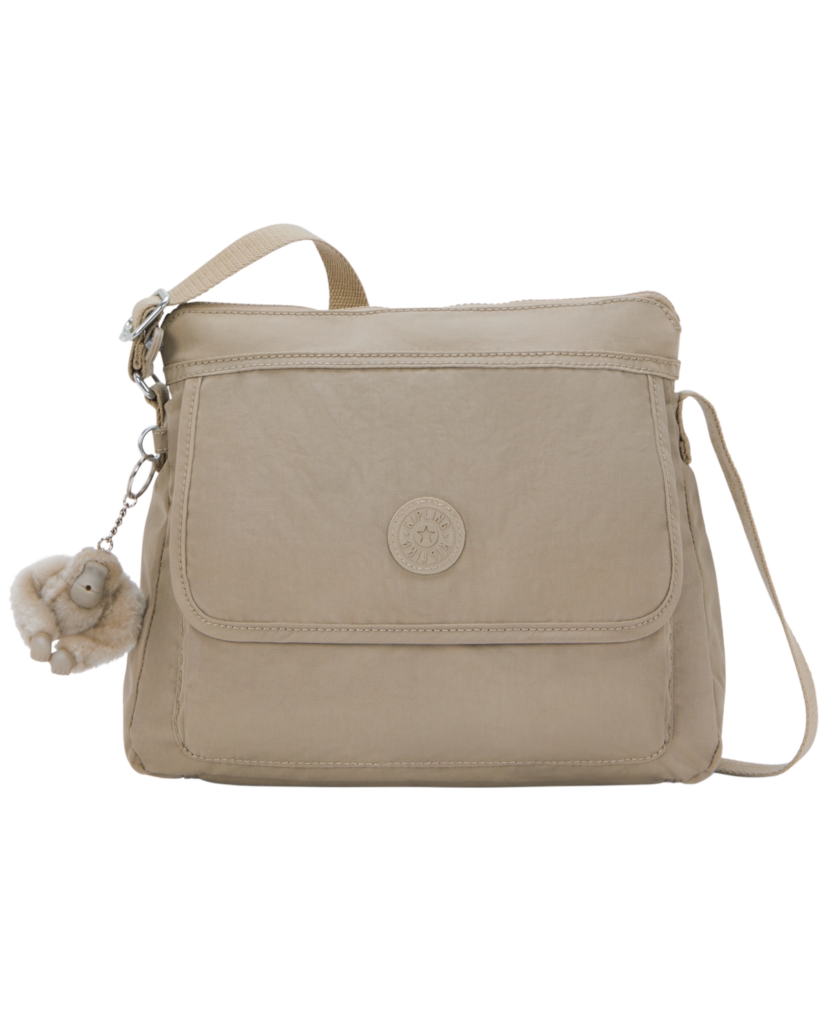 Click here for Kipling Womens Aisling Crossbody Bag - Soft Taupe prices