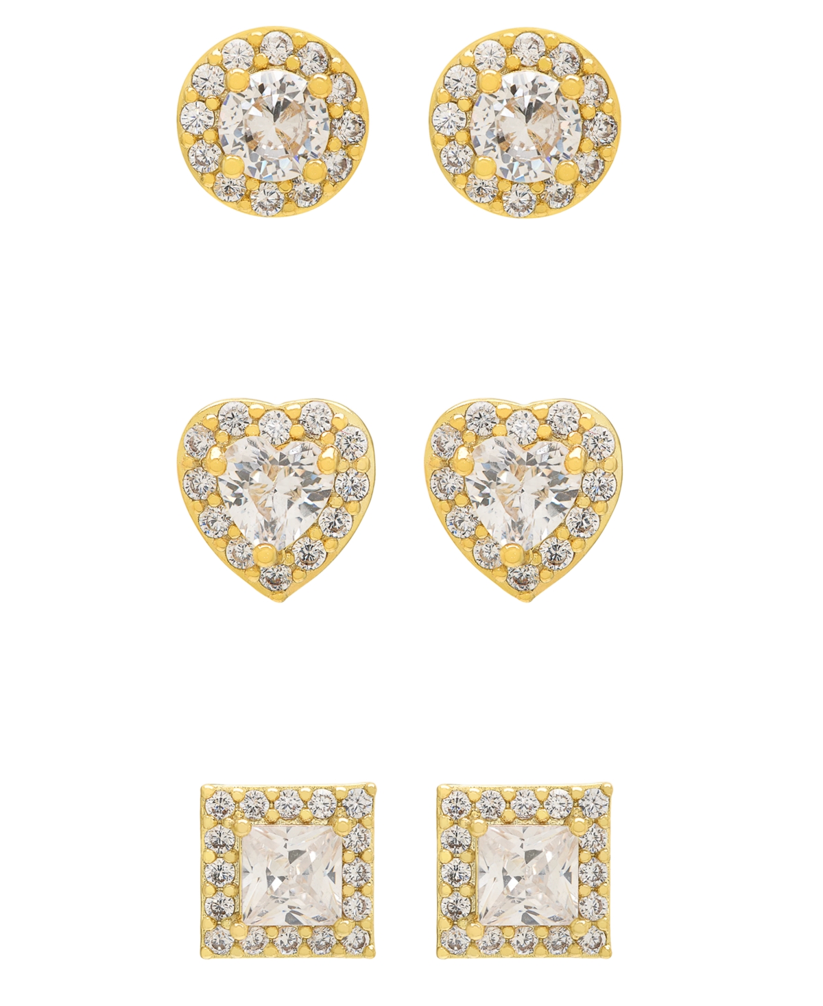 Click here for Macys 3-Piece Lab-Grown White Sapphire (2-5/8 ct.... prices