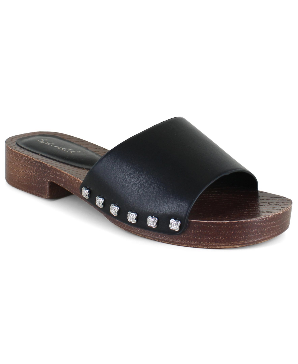 Click here for Splendid Womens Mila Slide Sandal - Black prices