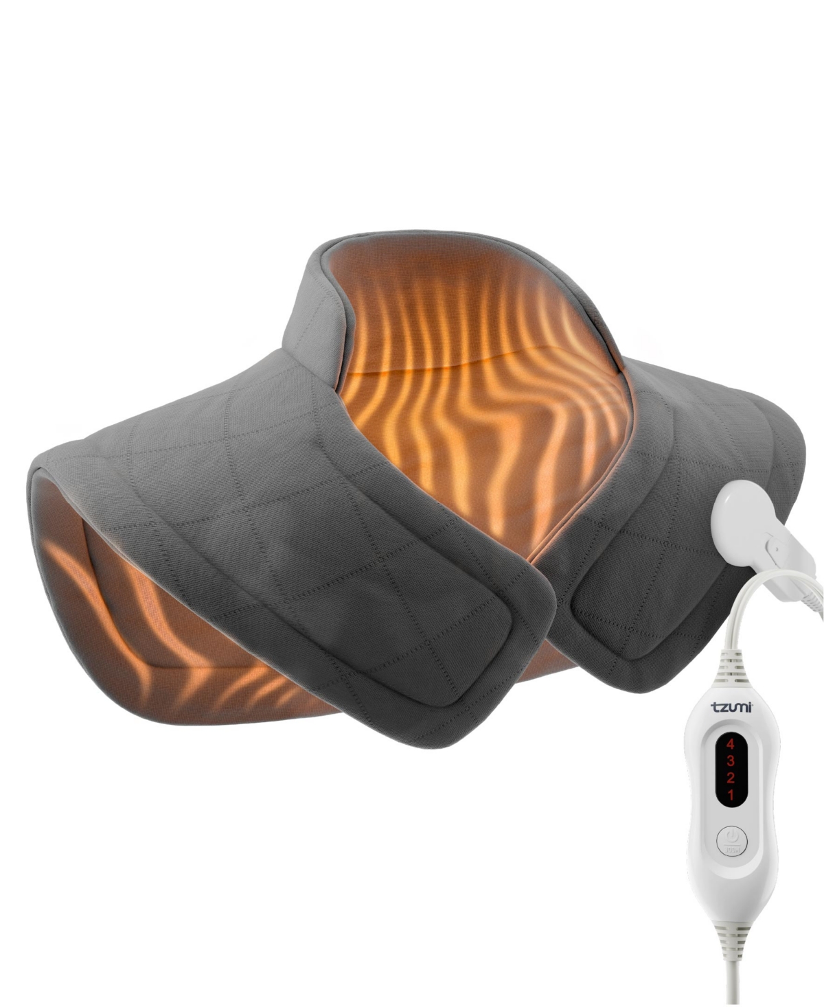 Click here for Tzumi Weighted Heated Neck Pad - Gray prices