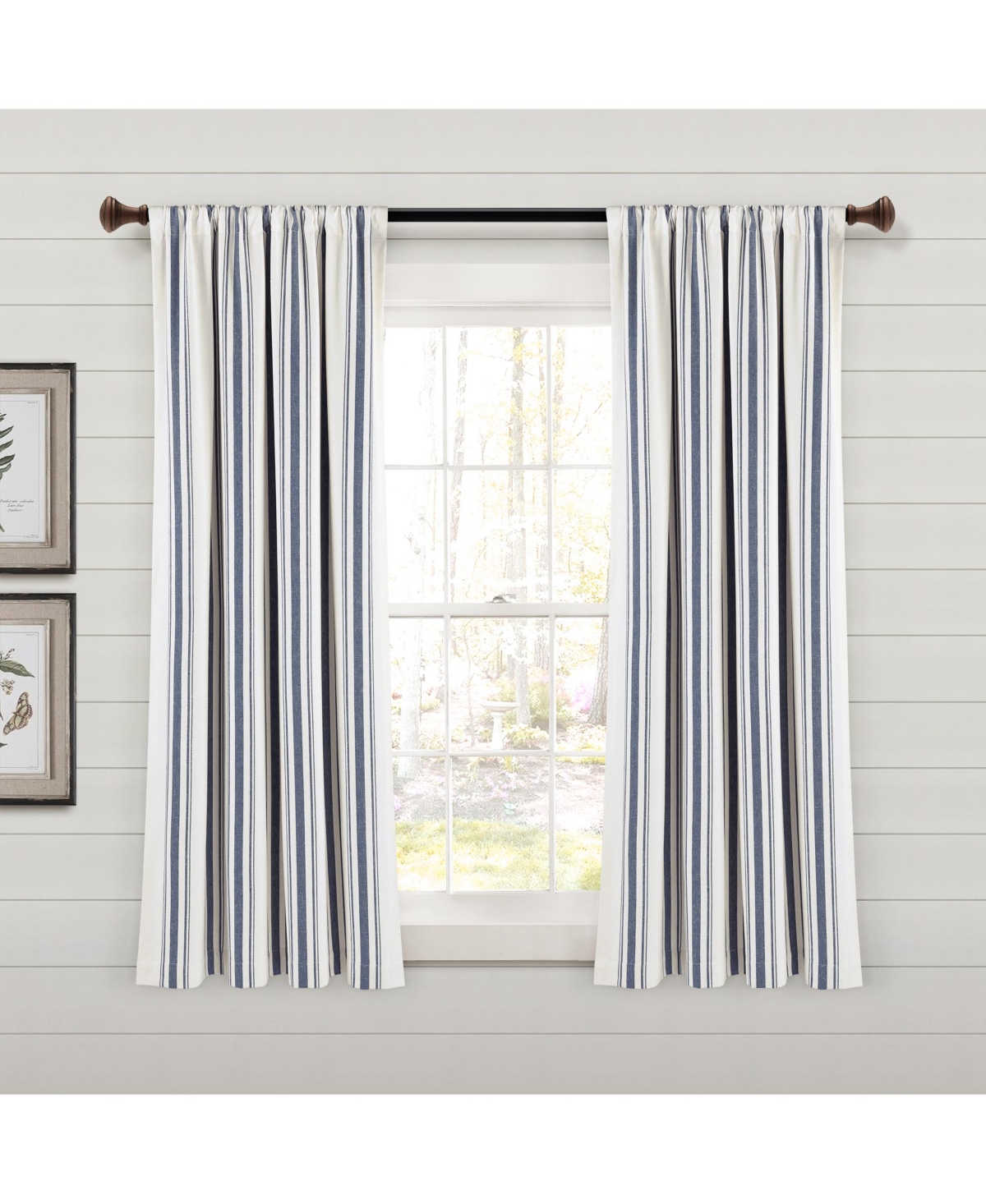 Click here for Lush Decor Farmhouse Stripe Yarn Dyed Cotton Blend... prices