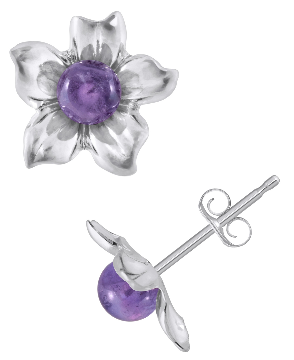 Click here for Macys Amethyst (1-3/8 ct. t.w.) Hibiscus Flower St... prices
