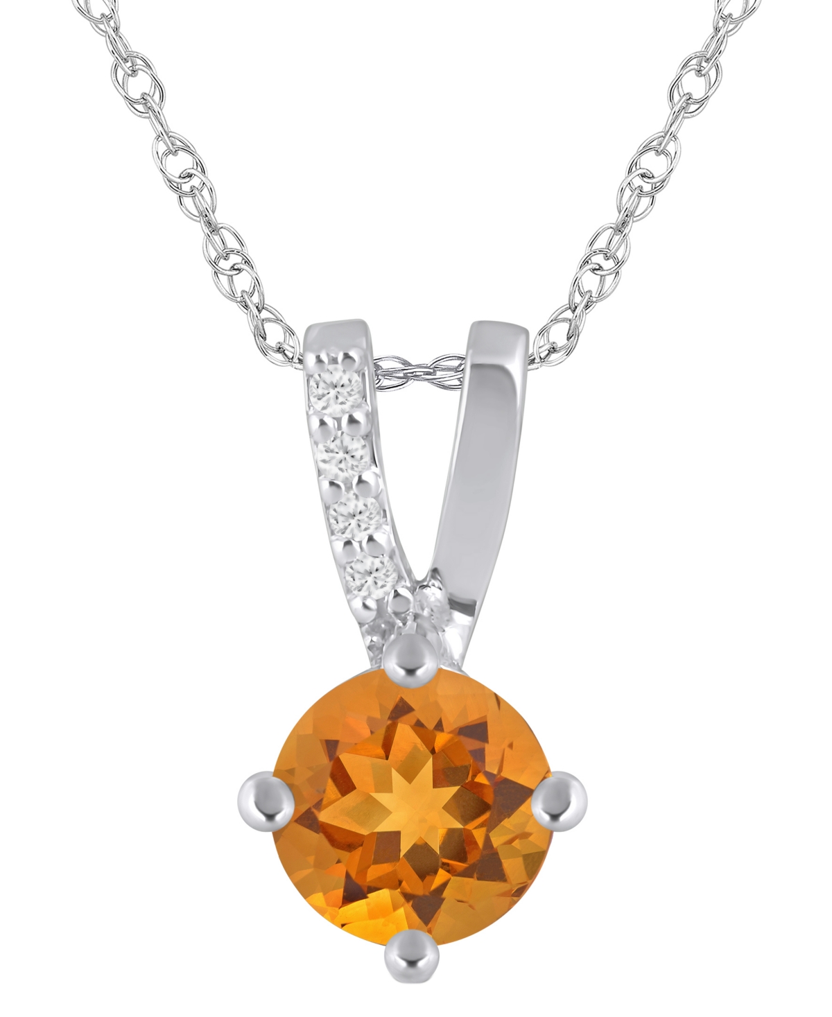 Click here for Macys Peridot (7/8 ct. t.w.) & Diamond Accent Neck... prices