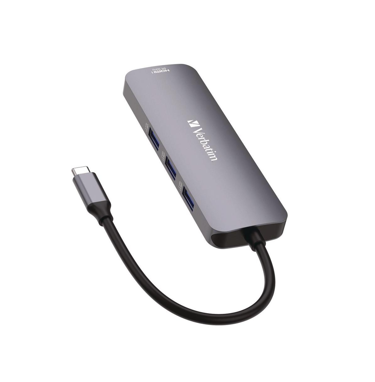 Click here for Verbatim 32151 Usb-c Pro Multiport Hub8 Port - Gra... prices