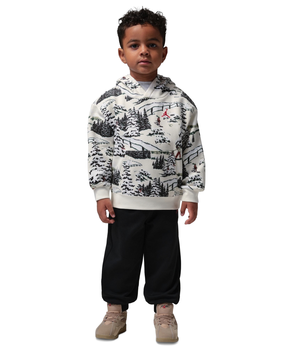 Click here for Jordan Boys Toddler 2T-4T 2-Piece Printed Hoodie a... prices