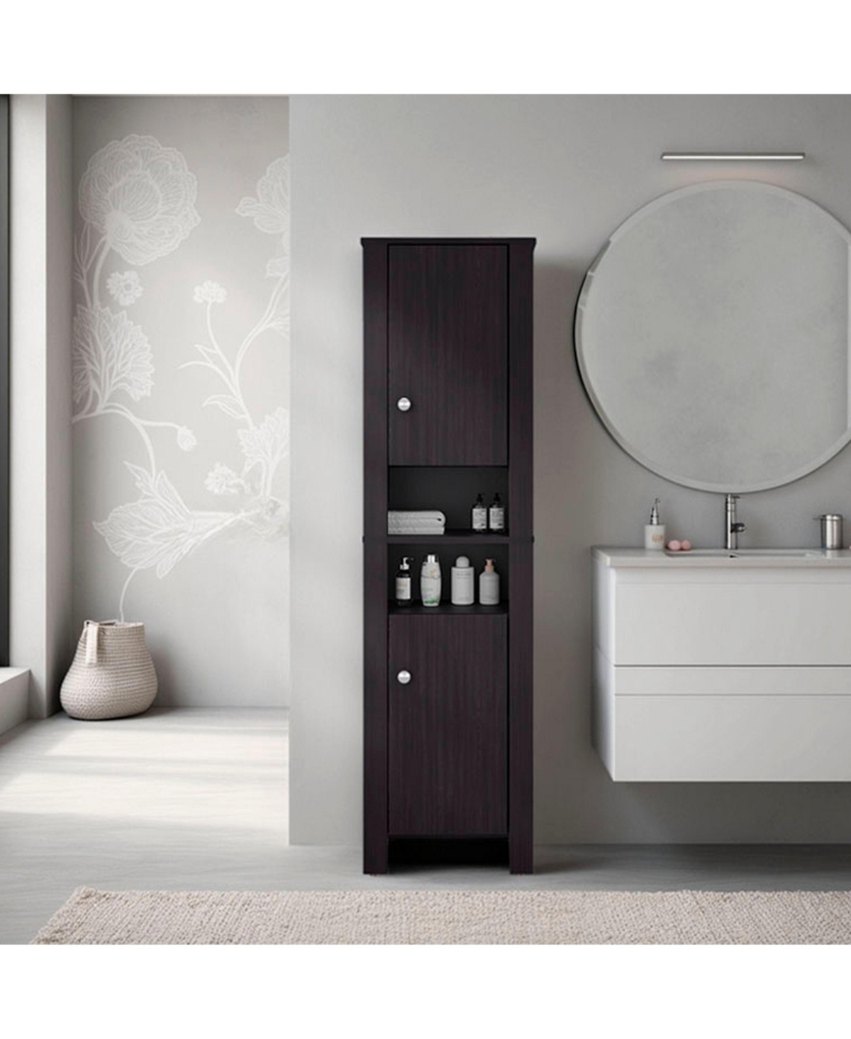 Click here for Fm Furniture Catalina Tall Stylish Cabinet  Bathro... prices