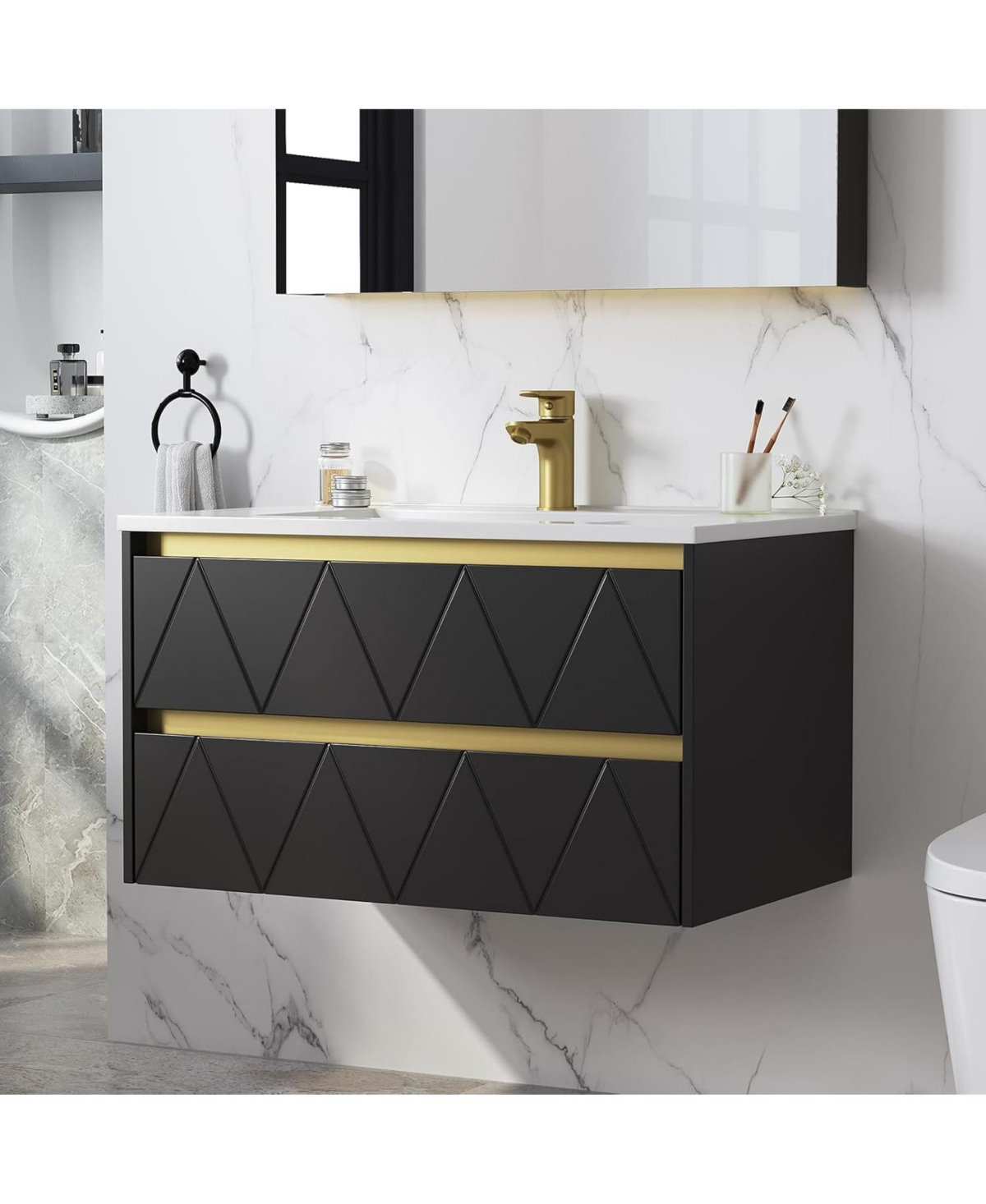 Click here for Busdays 30 Inch Bathroom Vanity with Sink  Wall Mo... prices