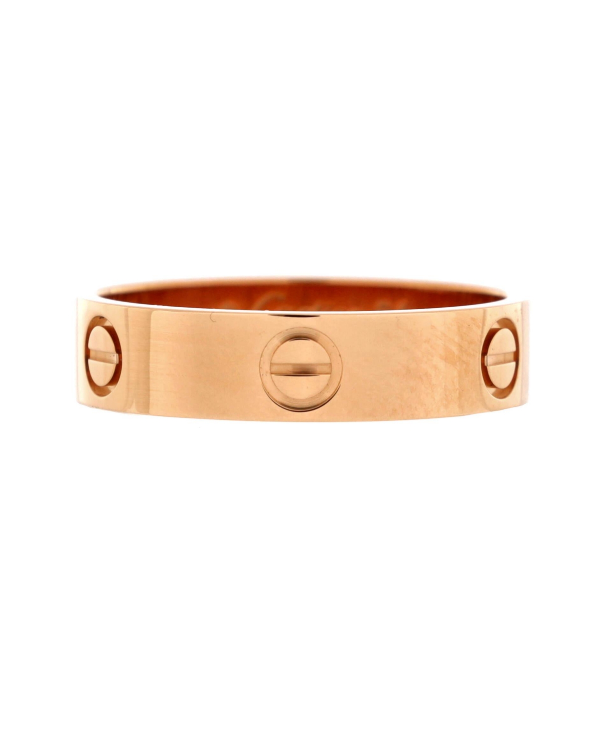 Click here for Pre-Owned Cartier Love Band Ring - 18k yellow gold prices