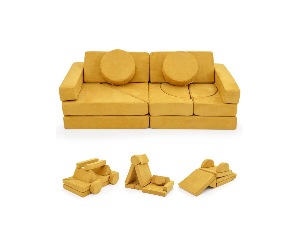 Click here for Slickblue Kids 14-Piece Modular Play Couch Set for... prices