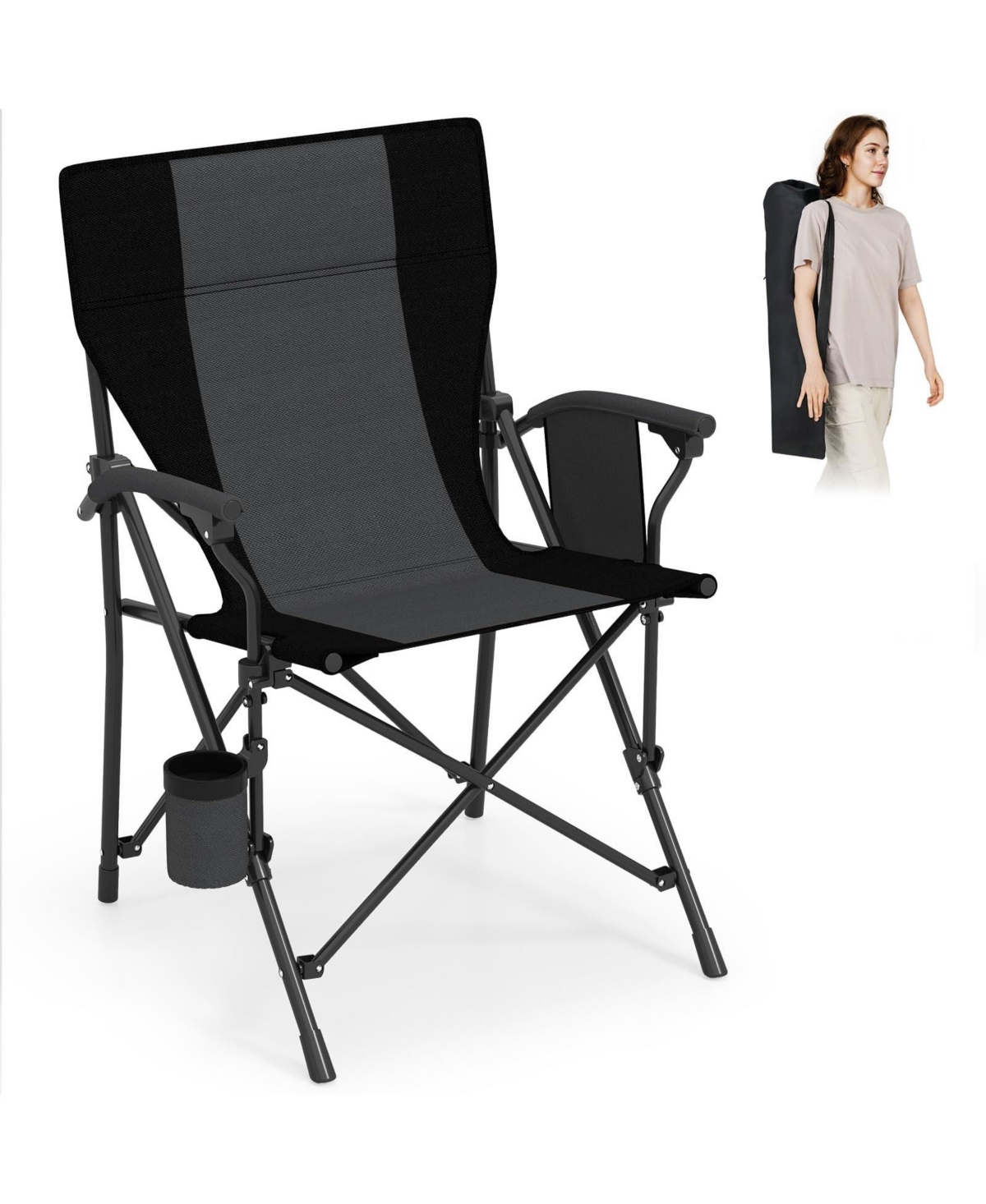 Click here for Mecale Portable Folding Oxford Cloth Camping Chair... prices