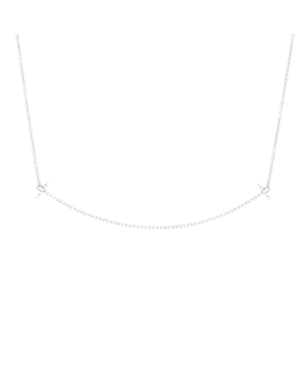 Click here for Pre-Owned Tiffany & Co T Smile Pendant Necklace -... prices