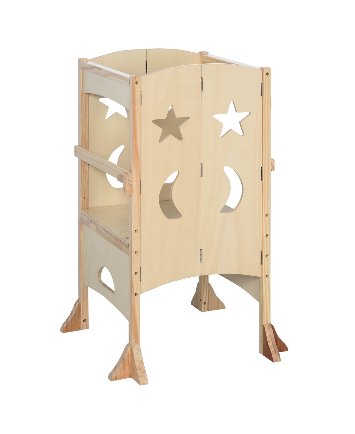 Click here for Flynama Wooden Kitchen Step Stool for Kids  Foldab... prices