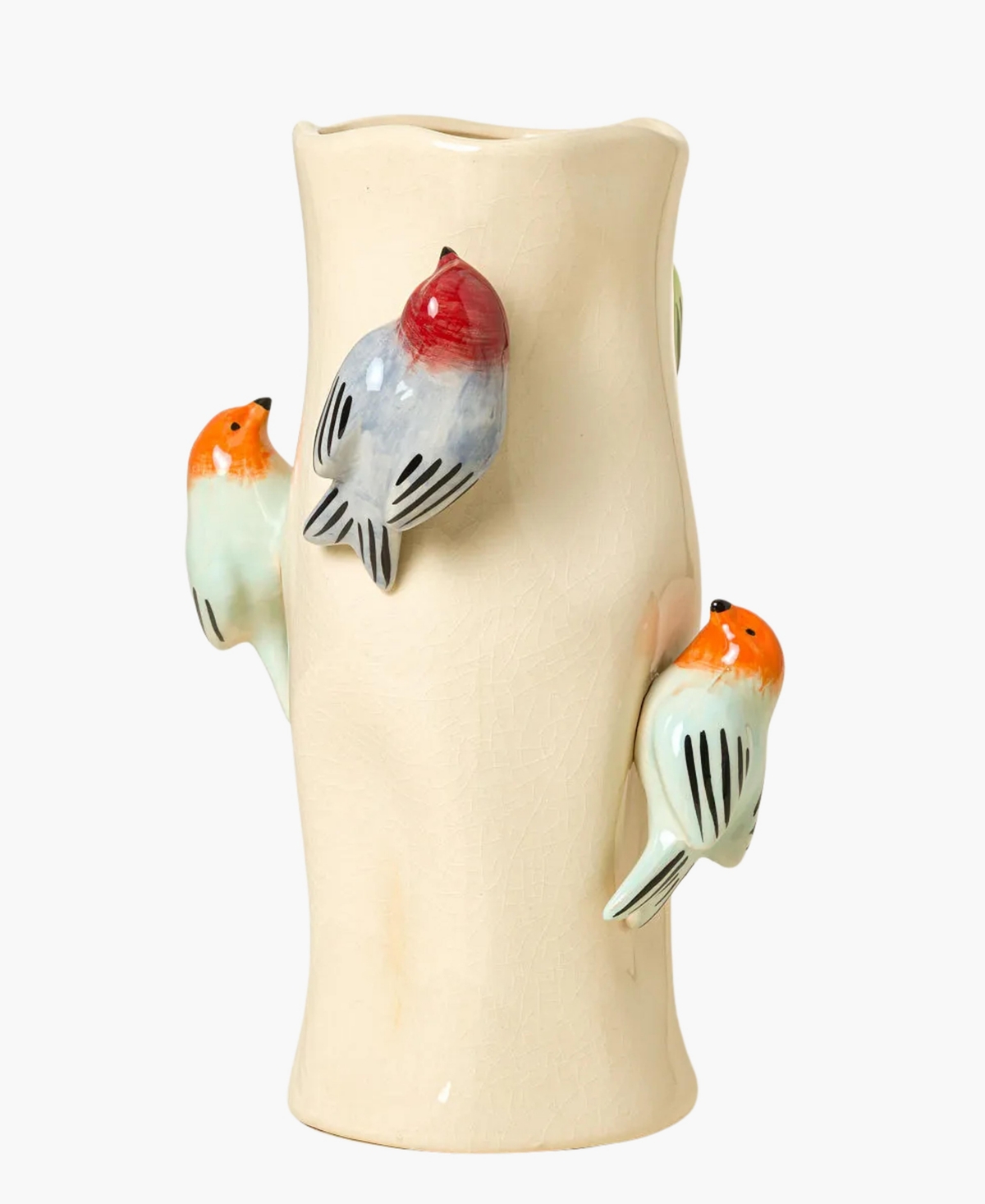 Click here for Uncommon Goods Birds on Log Ceramic Vase - Multico... prices