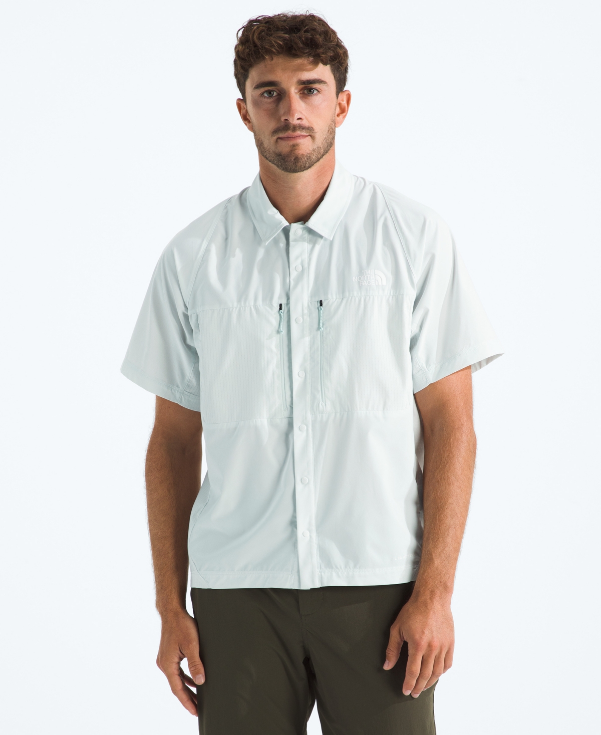 Click here for The North Face Mens Point Collar Shirt - Pearl Sto... prices