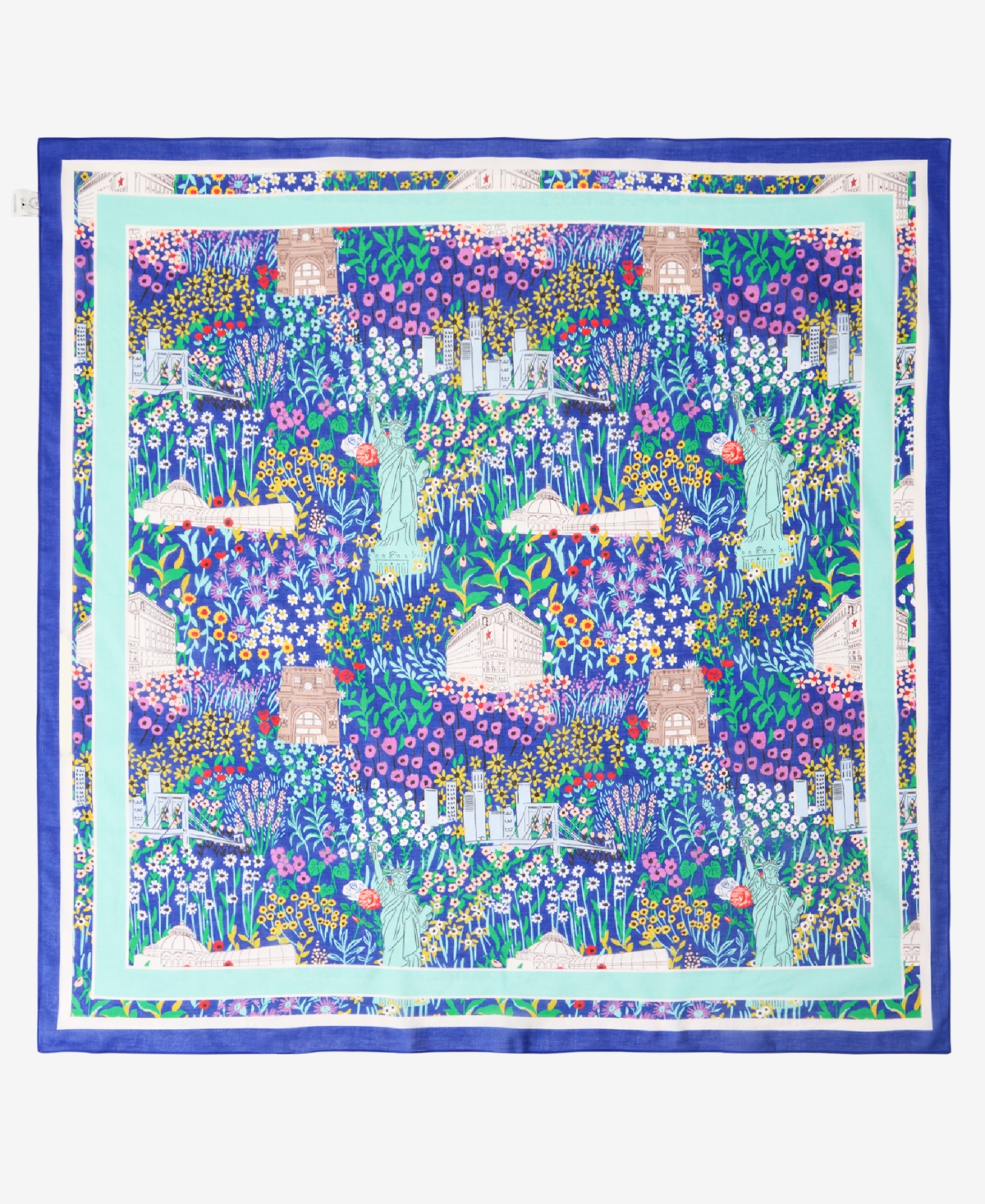 Click here for Macys Flower Show Scenic Print Cotton Scarf  Macys... prices