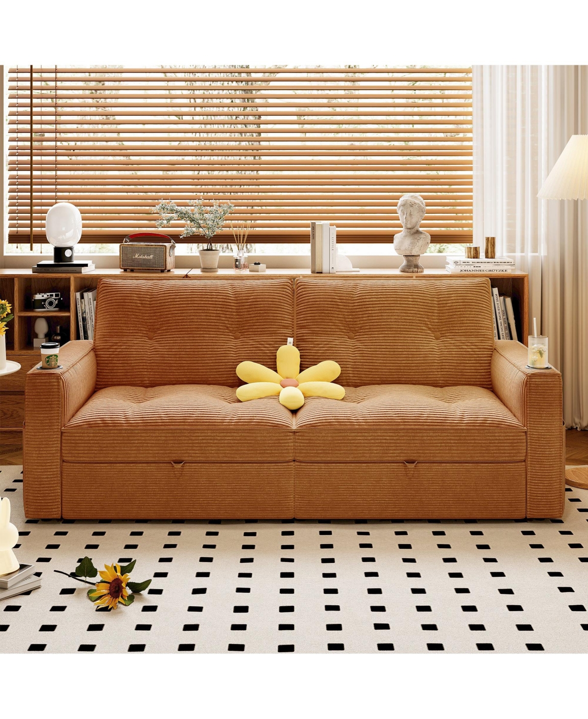 Click here for Boyel Living Multi-Functional Convertible Sofa Bed... prices